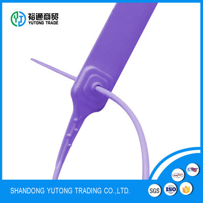 one time use Disposable tamper evident plastic security seal for transport