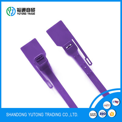 Newest Easy lock plastic tamper evident numbered seals pp+pe materials