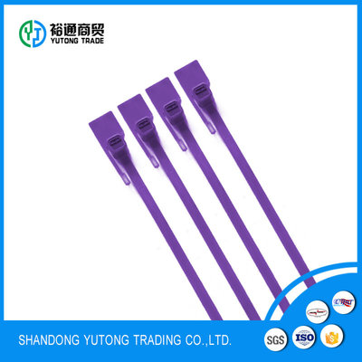 Newest Easy lock plastic tamper evident numbered seals pp+pe materials