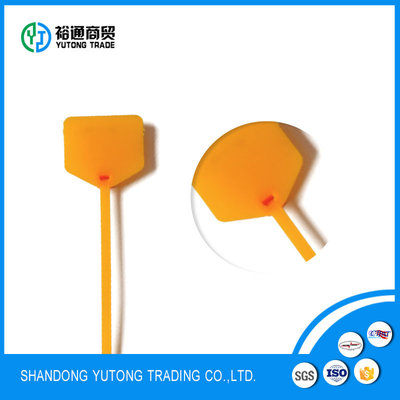 custom colorful logo printed plastic container security seal in pp+pe materials