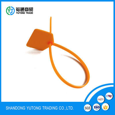 custom colorful logo printed plastic container security seal in pp+pe materials
