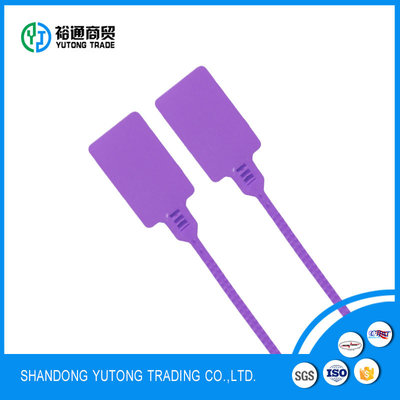 one time use Lock Seal YTPS002 Security Bag Plastic Seal in different colors