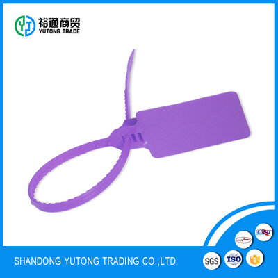 one time use Lock Seal YTPS002 Security Bag Plastic Seal in different colors