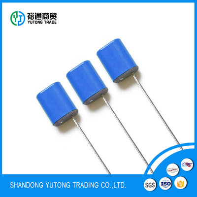 Metal cable wire seal for shipping container packaged by cartons