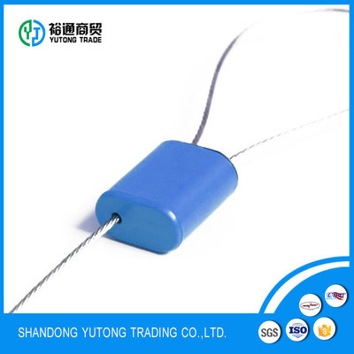 Metal cable wire seal for shipping container packaged by cartons
