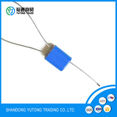 Metal cable wire seal for shipping container packaged by cartons