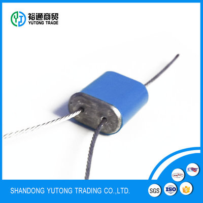 Metal cable wire seal for shipping container packaged by cartons