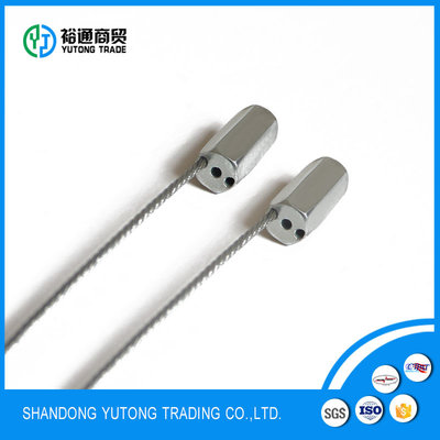 Pull Tight Security Wire Aluminum cable lock seals with 1.8mm cable diameter