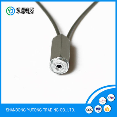 Pull Tight Security Wire Aluminum cable lock seals with 1.8mm cable diameter