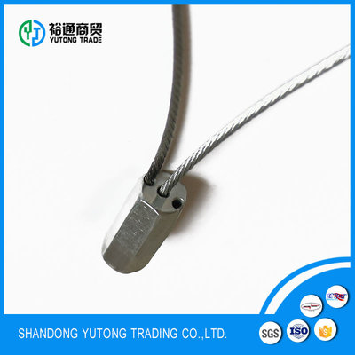 Pull Tight Security Wire Aluminum cable lock seals with 1.8mm cable diameter
