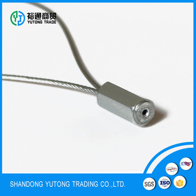 Pull Tight Security Wire Aluminum cable lock seals with 1.8mm cable diameter