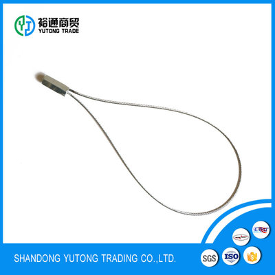 Pull Tight Security Wire Aluminum cable lock seals with 1.8mm cable diameter