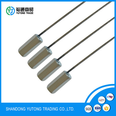 Pull Tight Security Wire Aluminum cable lock seals with 1.8mm cable diameter