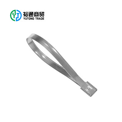 lowest price plastic seal tag metal insert Disposable Plastic Strip Seal