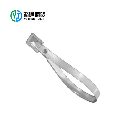 lowest price plastic seal tag metal insert Disposable Plastic Strip Seal