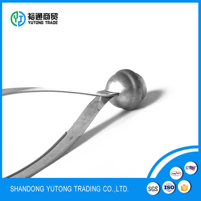 safety lockout high security metal strip one time use lock for containers
