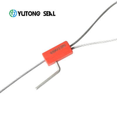 Tamper Proof metal 1.8mm wire rope security seals hexagonal cable seal