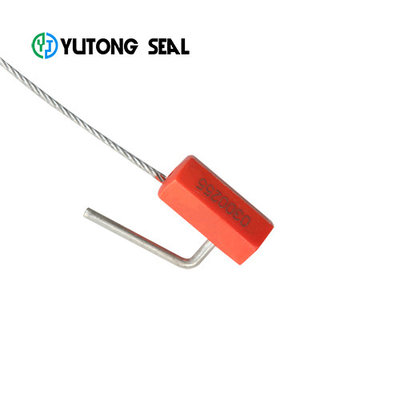 Tamper Proof metal 1.8mm wire rope security seals hexagonal cable seal