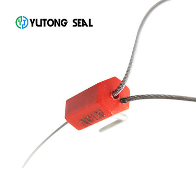 Tamper Proof metal 1.8mm wire rope security seals hexagonal cable seal