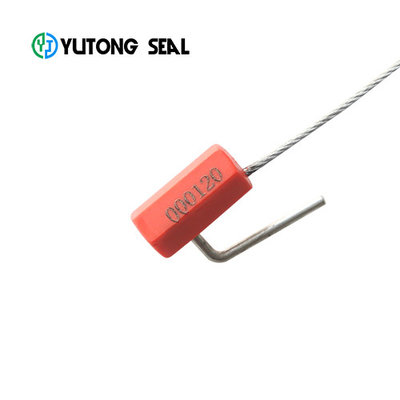 Tamper Proof metal 1.8mm wire rope security seals hexagonal cable seal