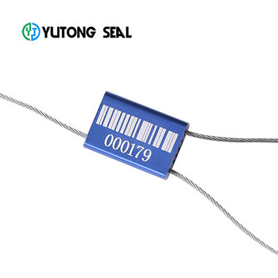 Adjustable Steel Wire Cable Security Seals With ISO 17712 H Certified