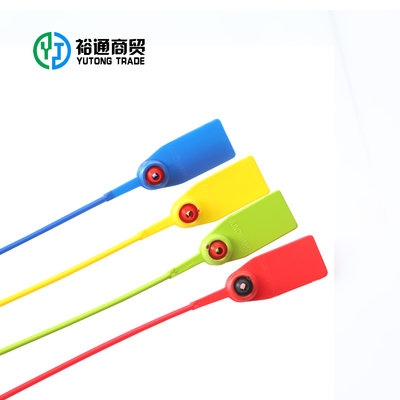 Pull tight security plastic tamper proof strap seal for shipping