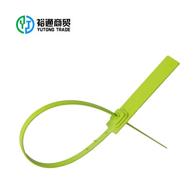 colorful tamper evident Plastic Security Seals Adjustable Length Seals with numbers barcode