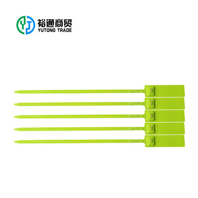 colorful tamper evident Plastic Security Seals Adjustable Length Seals with numbers barcode
