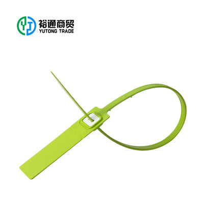colorful tamper evident Plastic Security Seals Adjustable Length Seals with numbers barcode