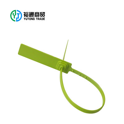 colorful tamper evident Plastic Security Seals Adjustable Length Seals with numbers barcode