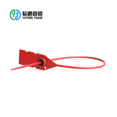 colorful tamper evident plastic wire seal/ plastic safety seal/ plastic tags seal with numbers barcode