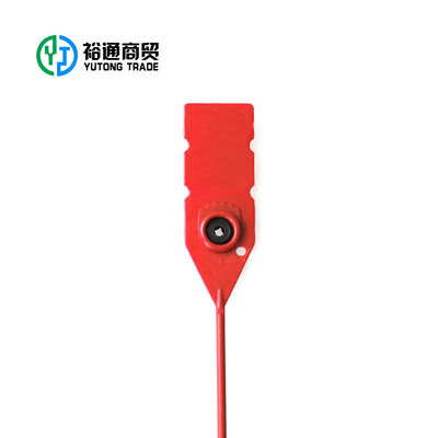 colorful tamper evident plastic wire seal/ plastic safety seal/ plastic tags seal with numbers barcode