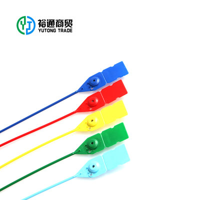 colorful tamper evident plastic wire seal/ plastic safety seal/ plastic tags seal with numbers barcode