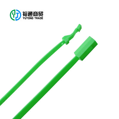 Newest Easy lock Tamper Evident pull tight Plastic Seal Sturdy seal with barcode