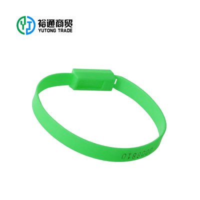 Newest Easy lock Tamper Evident pull tight Plastic Seal Sturdy seal with barcode