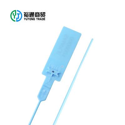 Tamper Evident Plastic Security pull tight Strip Cargo Seal with serial numbers