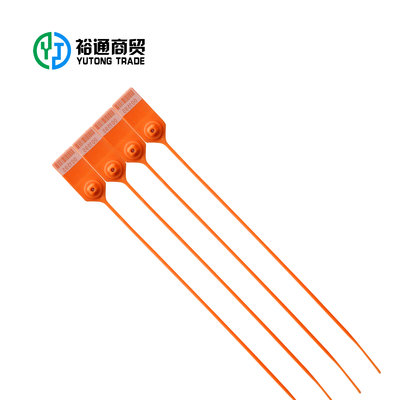 Pull tight cable tie security seal plastic seal with logo label numbers