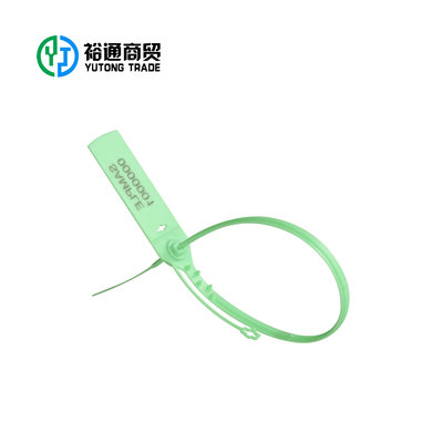 Pull tight  Free Samples Security Plastic Seals with Barcode logo label numbers