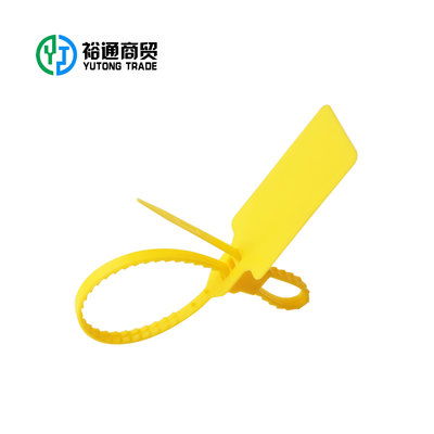 Free Samples China plastic seals, luggage security seals with Barcode logo label numbers