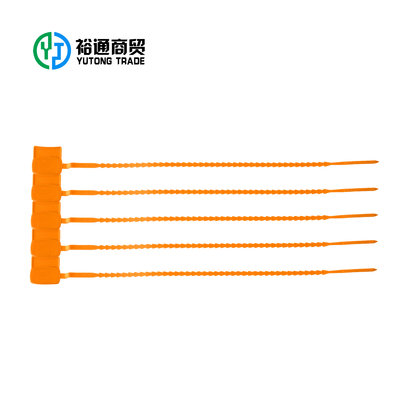 Numbered plastic seals plastic container security seal for fire extunuisher