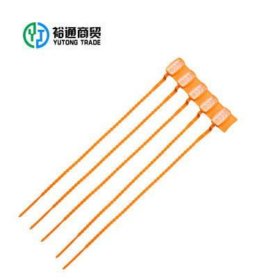 Numbered plastic seals plastic container security seal for fire extunuisher