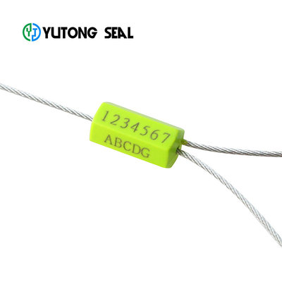 tamper proof cable seal security baggage seals Truck door hexagonal cable lock
