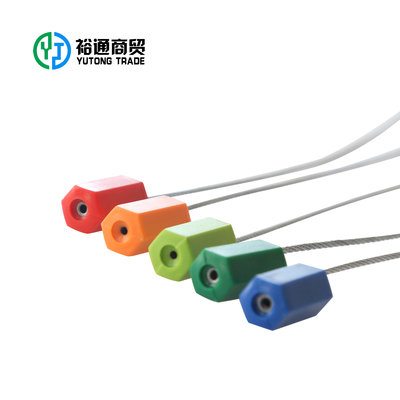 tamper proof cable seal security baggage seals Truck door hexagonal cable lock