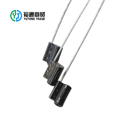 Security Lock stainless steel cable tie zinc alloy lock Seal for compliant cargo