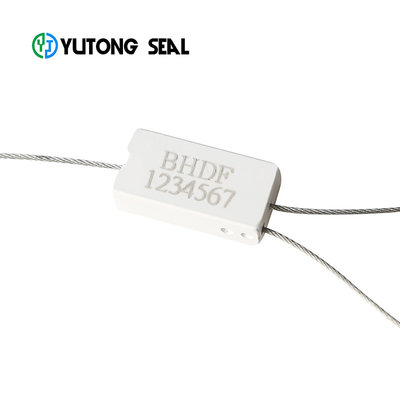 self-locking single use door security seals single use steel wire cable seal