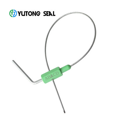 Disposable tamper proof cable security baggage seals with iso pas for container