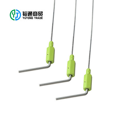 Disposable tamper proof cable security baggage seals with iso pas for container