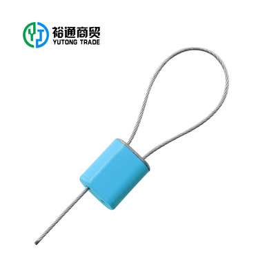 Disposable tamper proof cable security baggage seals with iso pas for container