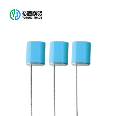 Disposable tamper proof cable security baggage seals with iso pas for container