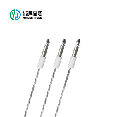 low price fixed length tin-plated flat metal truck seal lock manufacturer